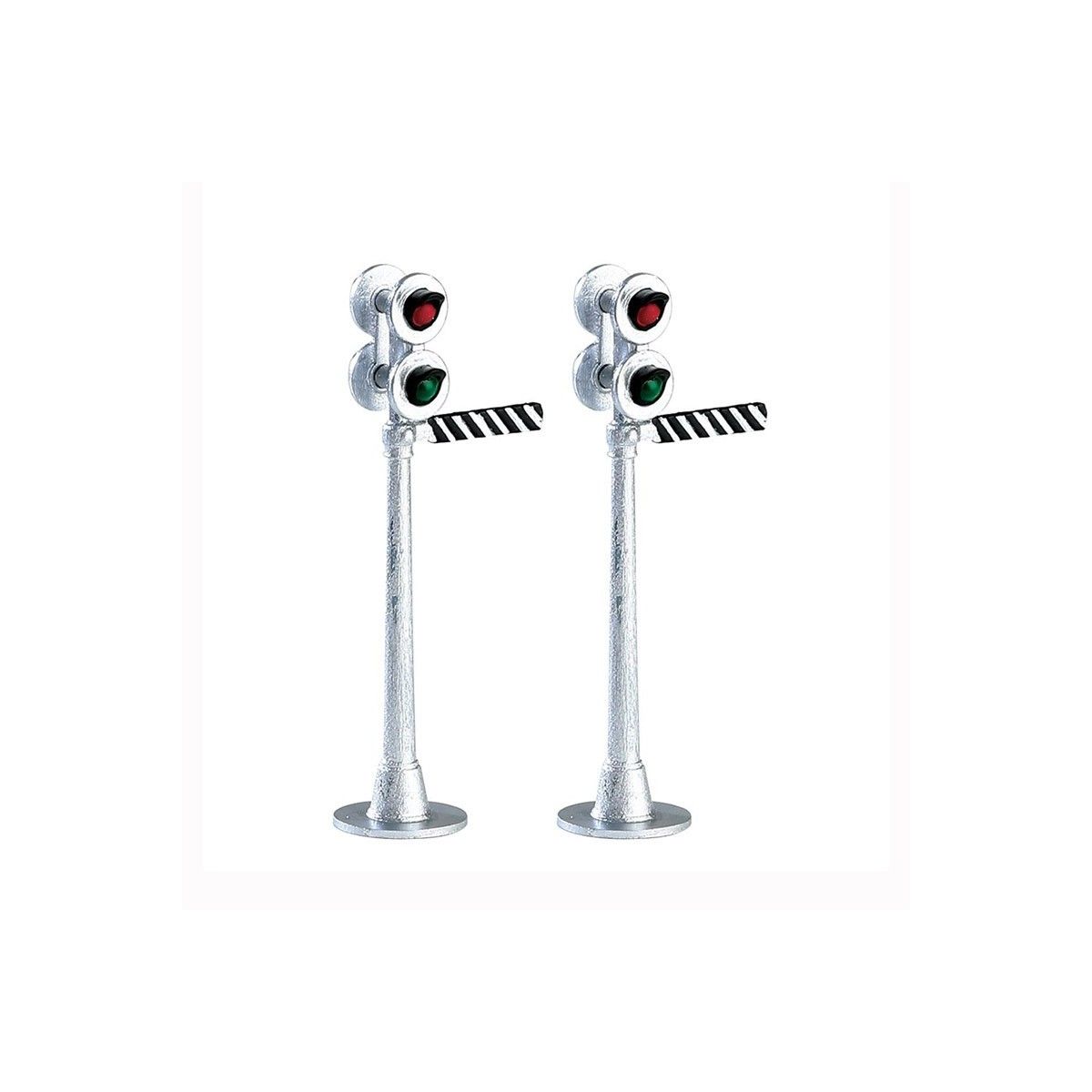 Railway Signal Light, Set Of 2 - Lemax 74279